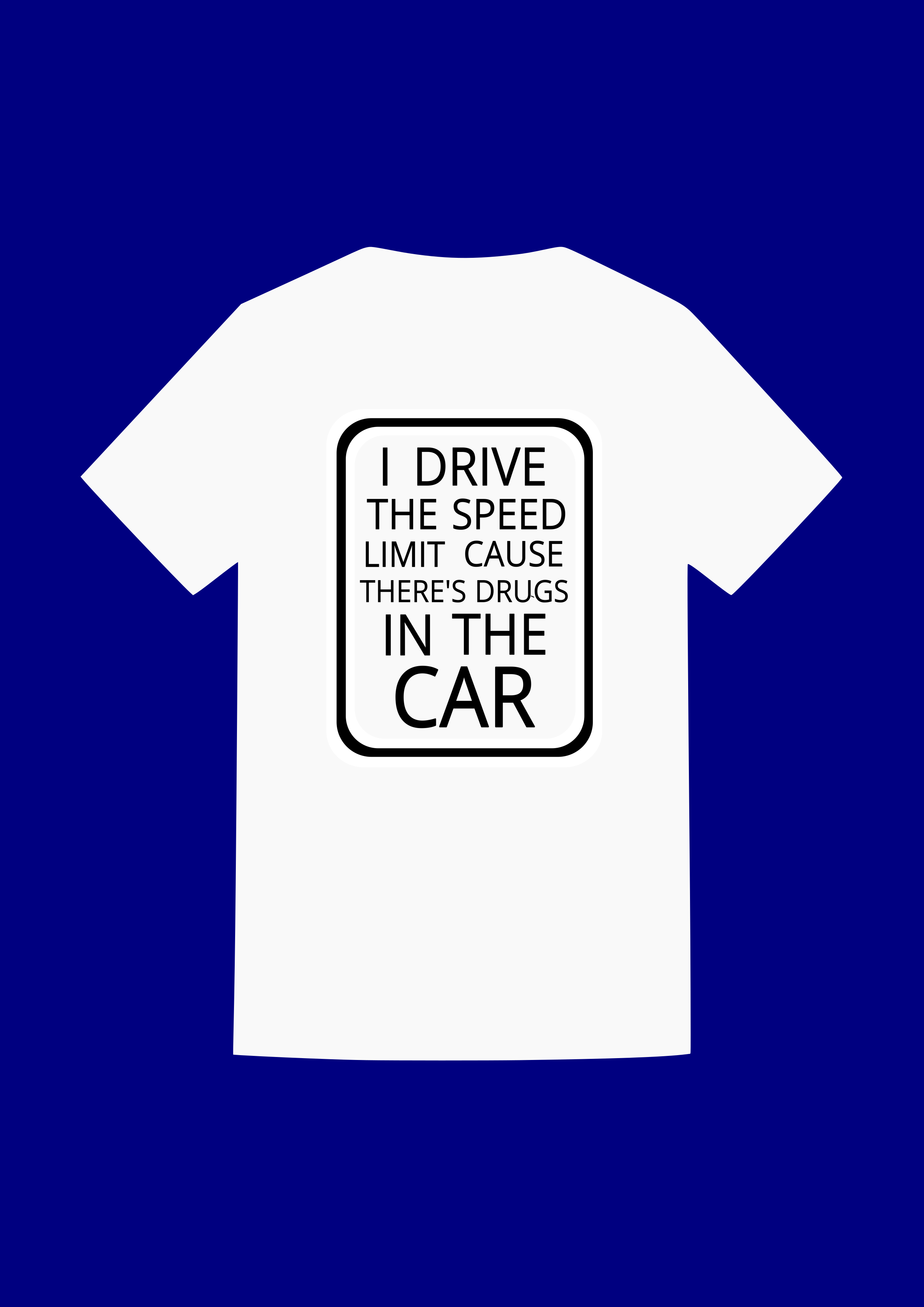 Speed Limit T Shirt Alternate – Shockwire Store